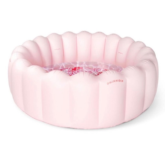 minnidip | Games | New Minnidip Blushing Palms Inflatable Pool In Blush ...
